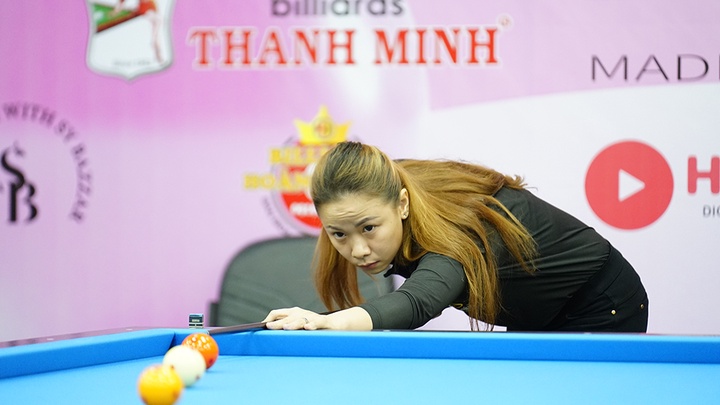 Siêu kinh điển tại tứ kết giải Billiards Carom 3 băng nữ HBSF năm 2024